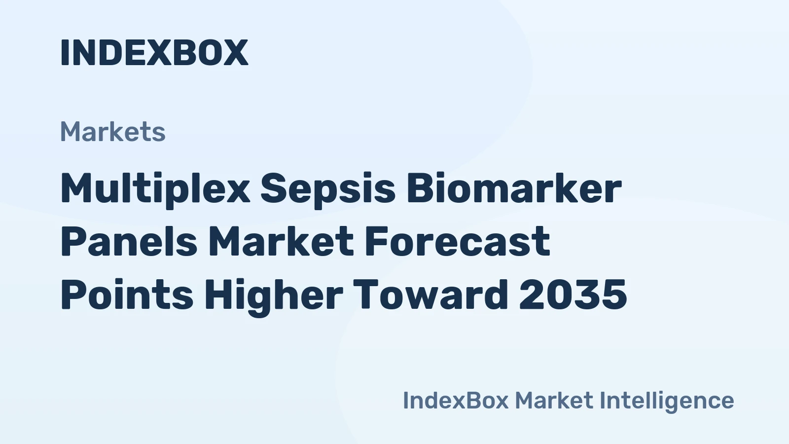 Multiplex Sepsis Biomarker Panels Market Forecast Points Higher Toward 2035, Driven by Antimicrobial Stewardship Demands