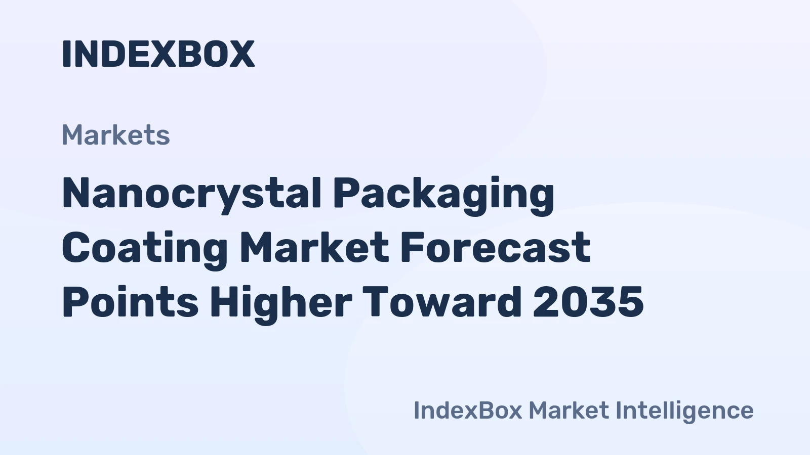 Nanocrystal Packaging Coating Market Forecast Points Higher Toward 2035, Driven by Demand for Extended Shelf Life in Food and Pharma