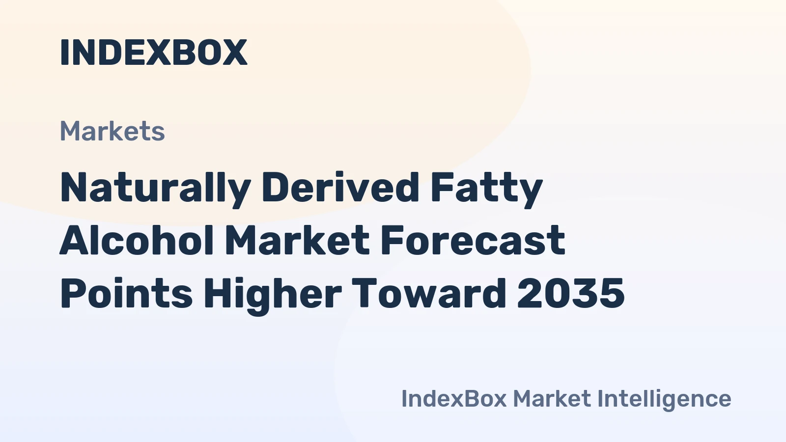 Naturally Derived Fatty Alcohol Market Forecast Points Higher Toward 2035, Driven by Clean-Label Demand in Personal Care