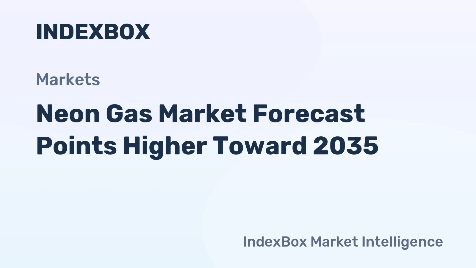 Neon Gas Market Forecast Points Higher Toward 2035, Driven by Semiconductor Fab Expansion and Laser Technology Upgrades