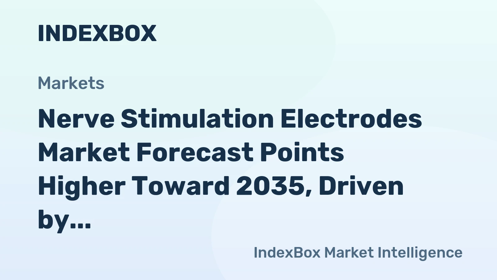Nerve Stimulation Electrodes Market Forecast Points Higher Toward 2035, Driven by Neuromodulation Expansion