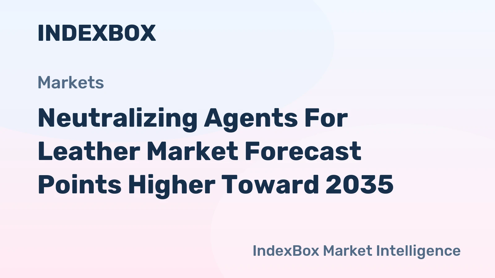 Neutralizing Agents for Leather Market Forecast Points Higher Toward 2035, Driven by Automotive Interior Quality Demands