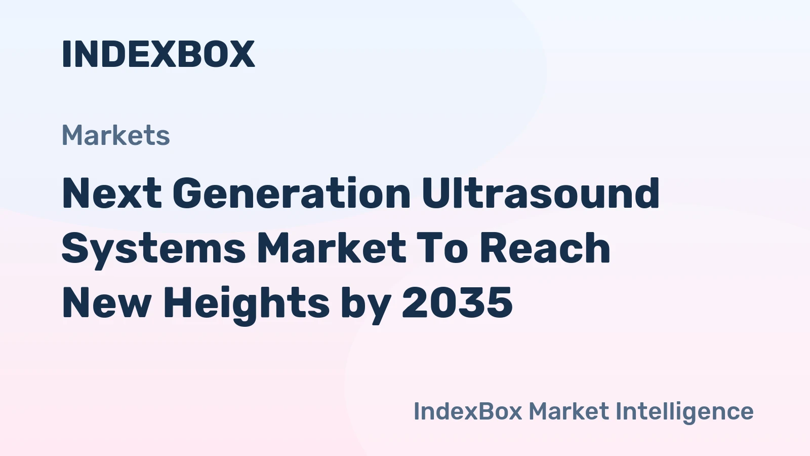 Next Generation Ultrasound Systems Market to Reach New Heights by 2035, Driven by AI Integration and Point-of-Care Expansion