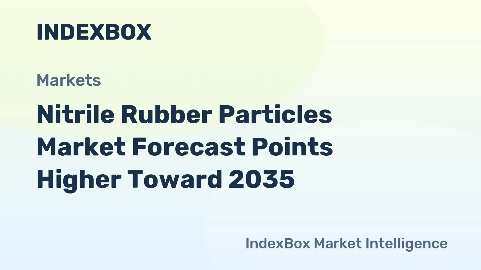 Nitrile Rubber Particles Market Forecast Points Higher Toward 2035, Driven by Electronics Impact Modification Demand