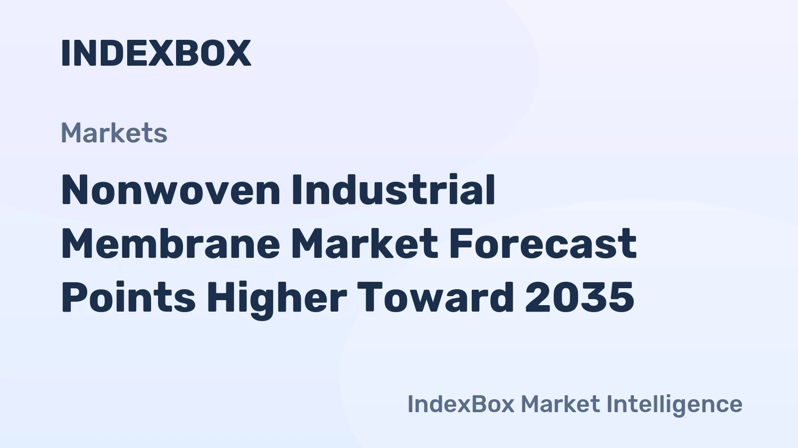 Nonwoven Industrial Membrane Market Forecast Points Higher Toward 2035, Driven by Bioprocessing Capacity Expansions