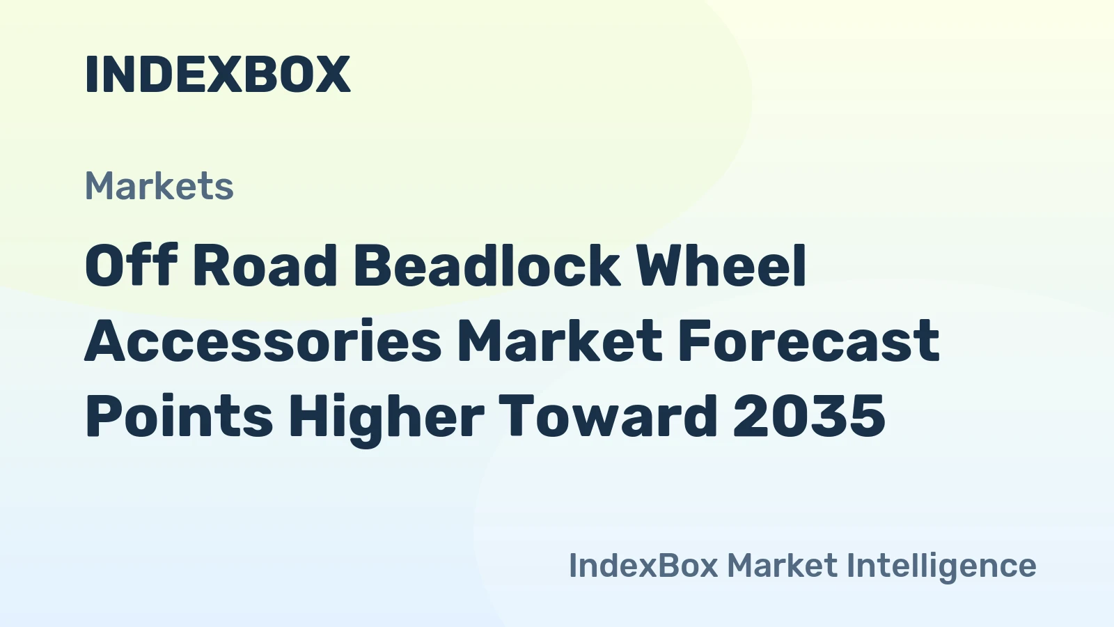 Off Road Beadlock Wheel Accessories Market Forecast Points Higher Toward 2035, Driven by Extreme Off-Road Vehicle Customization