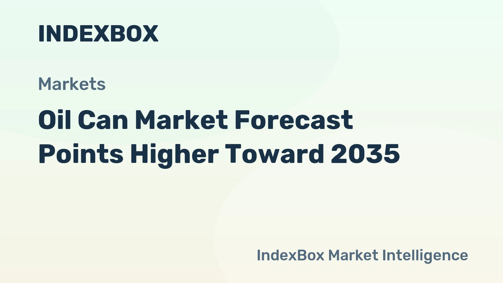 Oil Can Market Forecast Points Higher Toward 2035, Driven by Industrial Lubricant Demand and Automotive Aftermarket Expansion