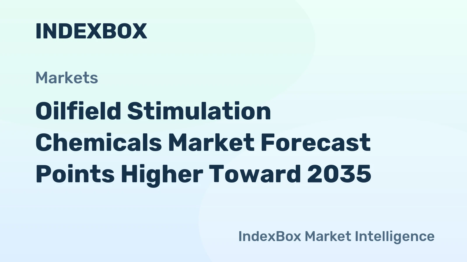 Oilfield Stimulation Chemicals Market Forecast Points Higher Toward 2035, Driven by Unconventional Well Development