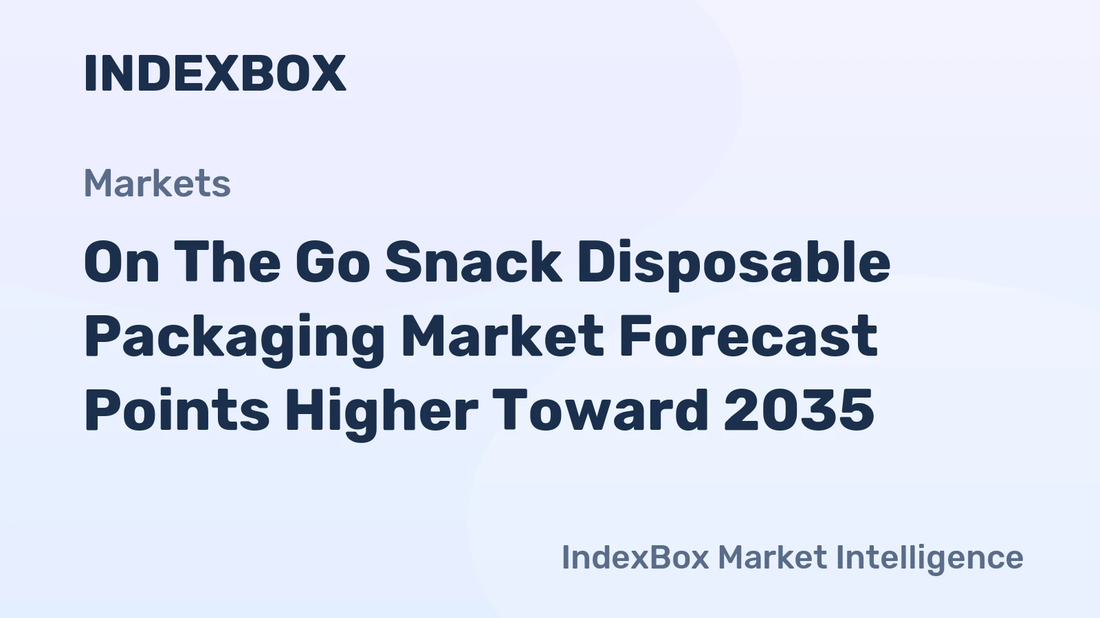 On the Go Snack Disposable Packaging Market Forecast Points Higher Toward 2035, Driven by Convenience and Sustainability Demands