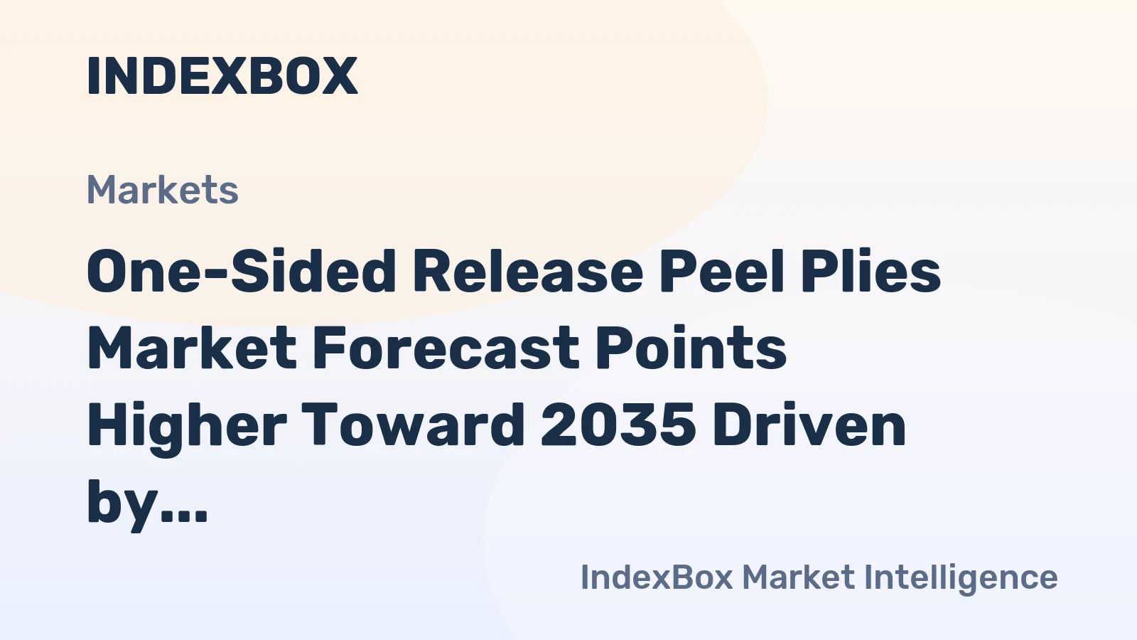 One-Sided Release Peel Plies Market Forecast Points Higher Toward 2035 Driven by Semiconductor Packaging Expansion