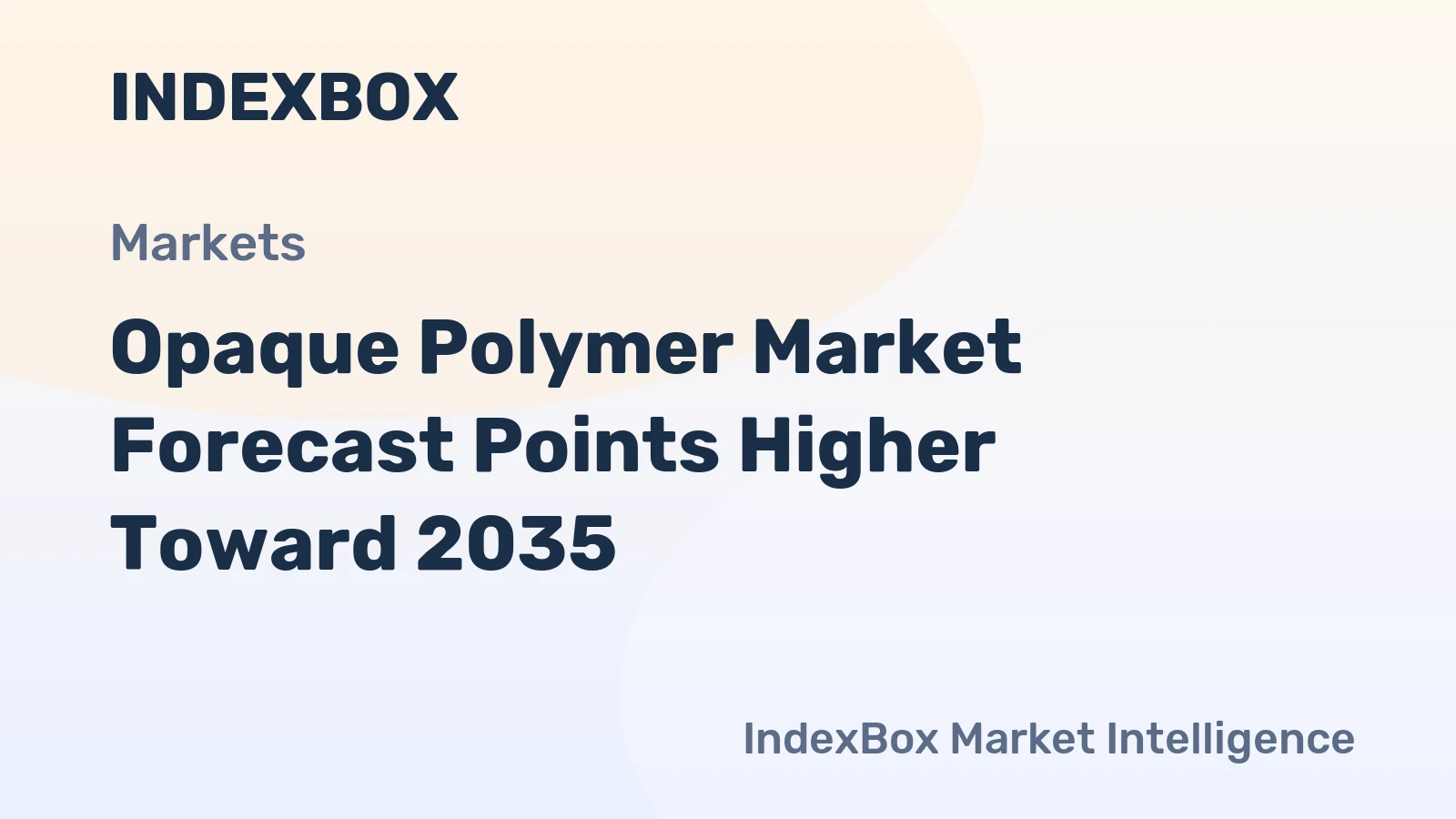 Opaque Polymer Market Forecast Points Higher Toward 2035, Driven by Titanium Dioxide Replacement in Paints and Coatings