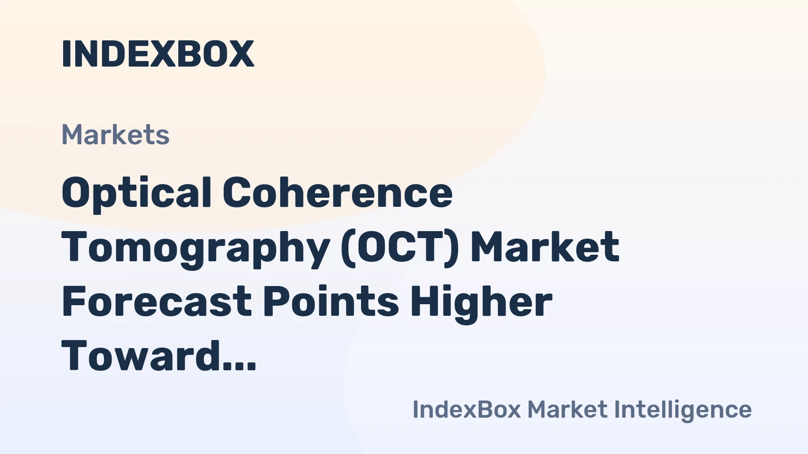 Optical Coherence Tomography (OCT) Market Forecast Points Higher Toward 2035, Driven by Expanding Ophthalmic and Cardiovascular Applications