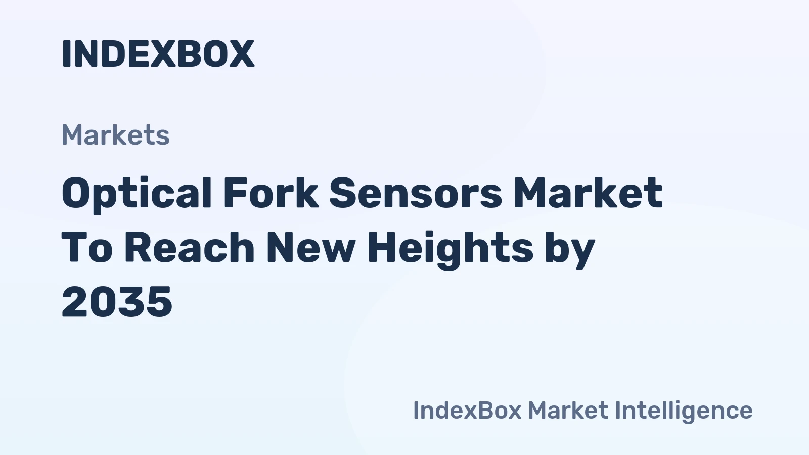 Optical Fork Sensors Market to Reach New Heights by 2035, Driven by Smart Factory Automation and Miniaturization Trends