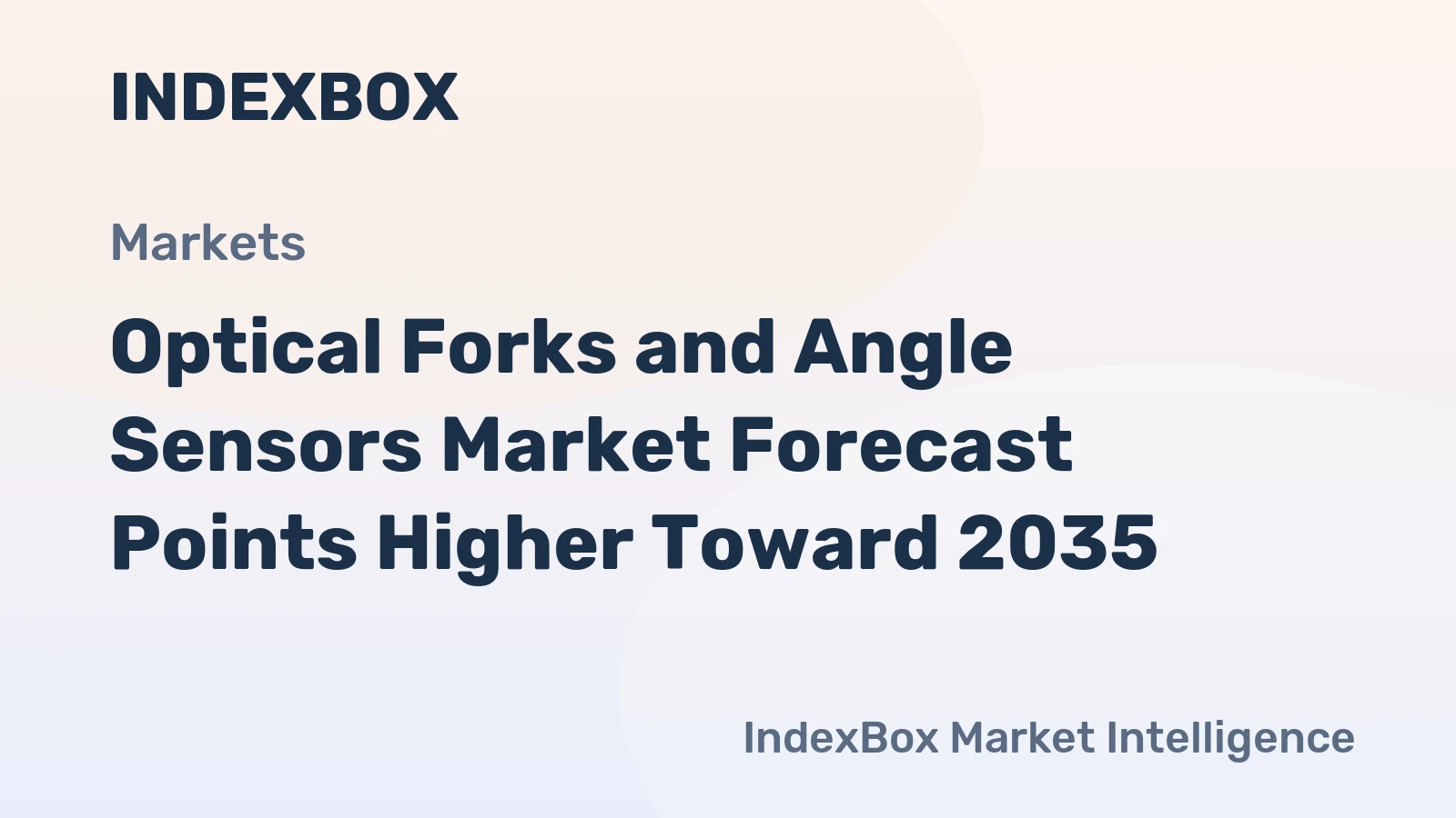 Optical Forks and Angle Sensors Market Forecast Points Higher Toward 2035, Driven by Industrial Automation and Semiconductor Expansion