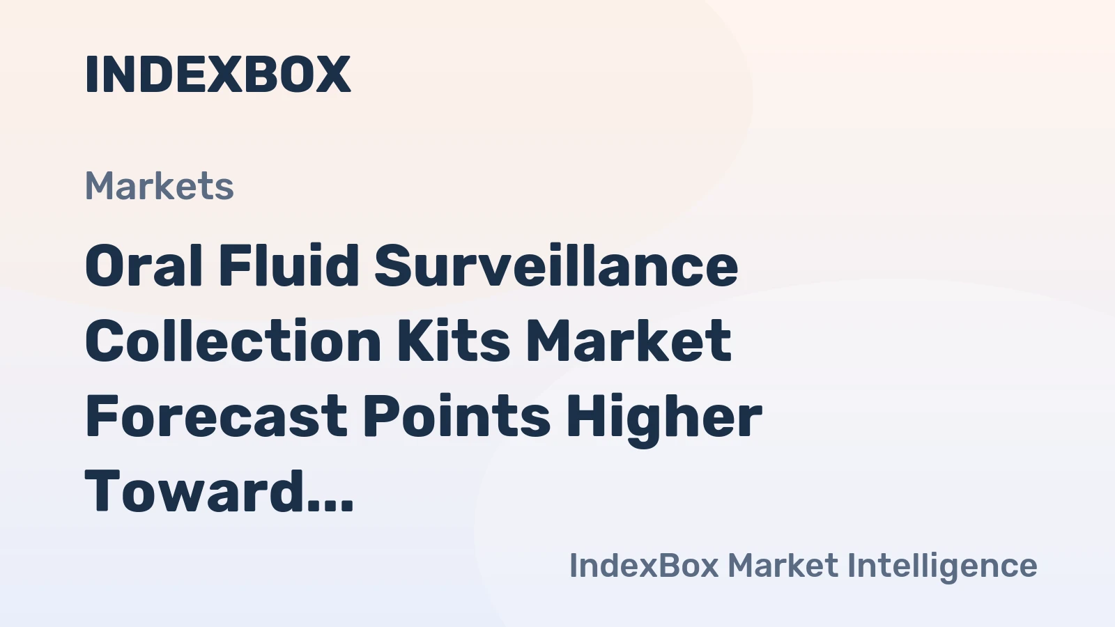 Oral Fluid Surveillance Collection Kits Market Forecast Points Higher Toward 2035, Driven by Biosecurity Mandates in Livestock Operations