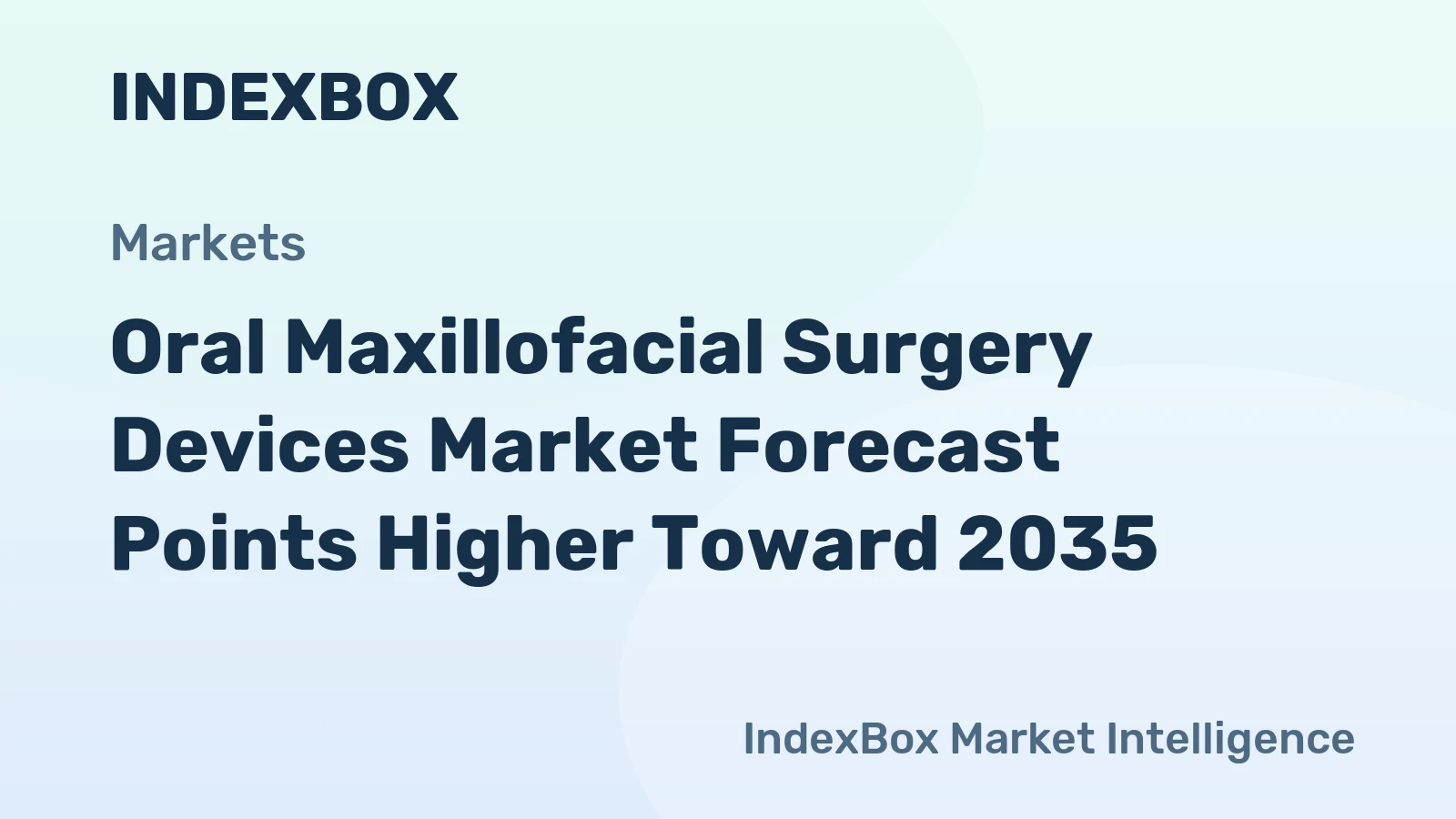 Oral Maxillofacial Surgery Devices Market Forecast Points Higher Toward 2035, Driven by Digital Surgery Adoption
