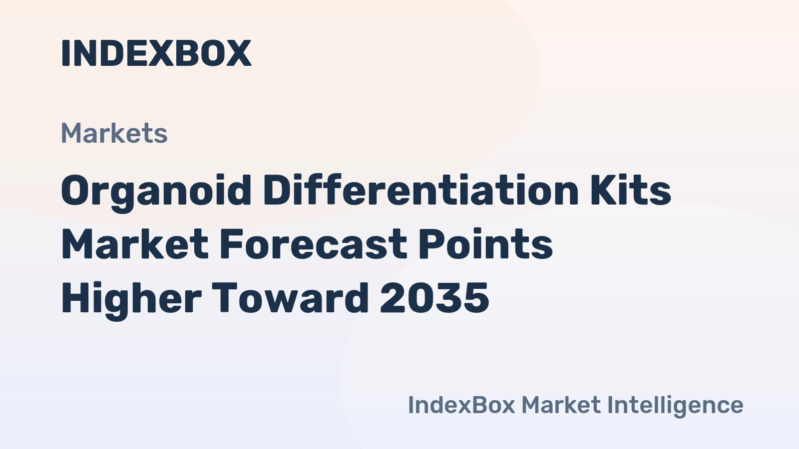 Organoid Differentiation Kits Market Forecast Points Higher Toward 2035, Driven by Regulatory Push for Human-Relevant Models
