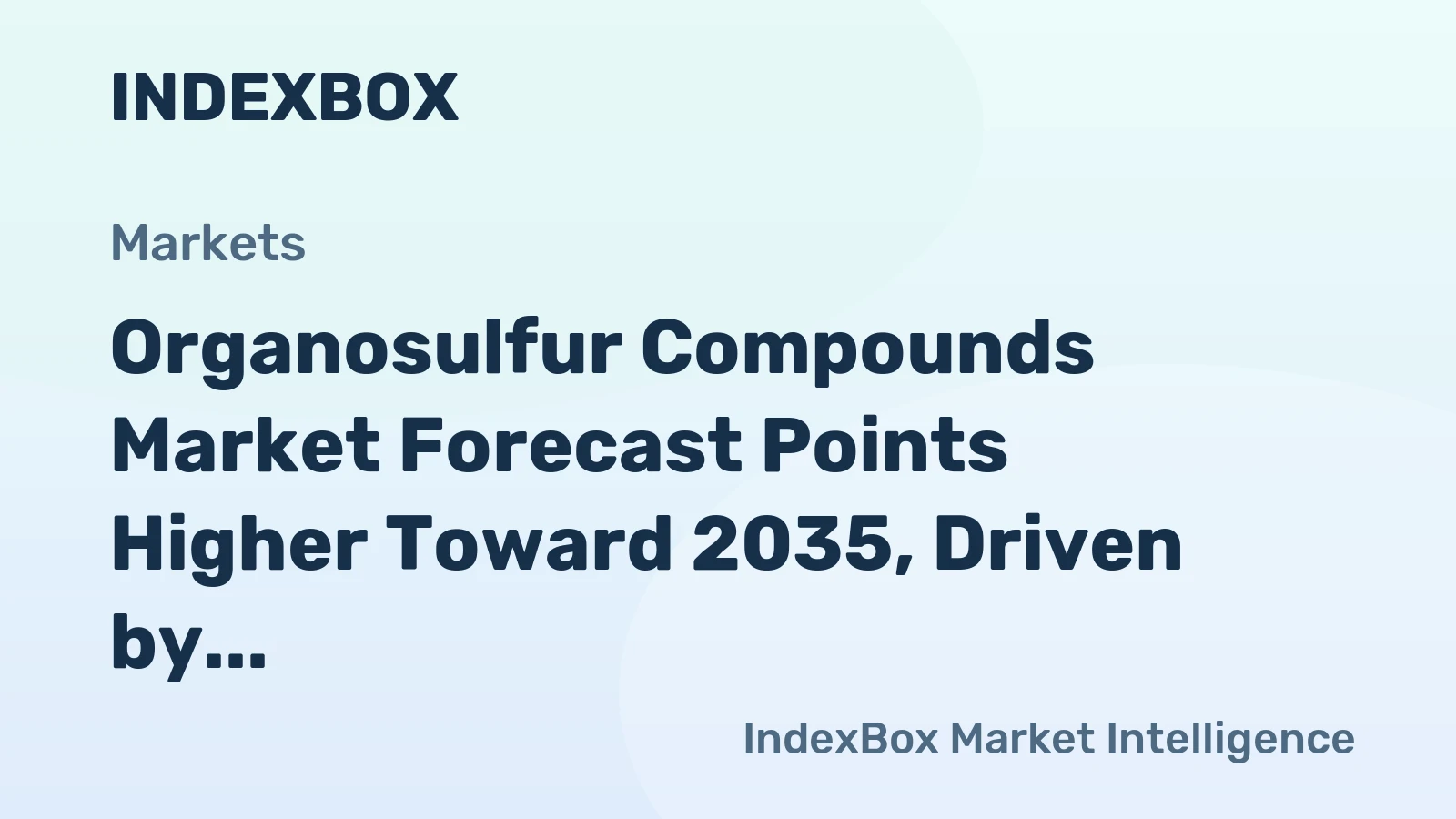 Organosulfur Compounds Market Forecast Points Higher Toward 2035, Driven by Cell and Gene Therapy Expansion