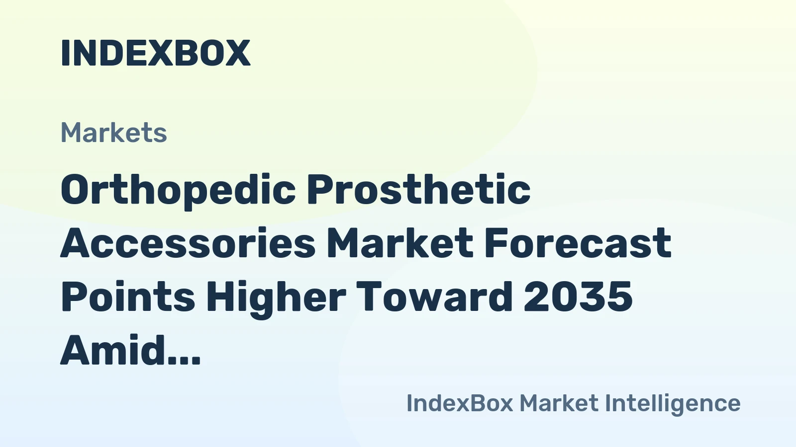 Orthopedic Prosthetic Accessories Market Forecast Points Higher Toward 2035 Amid Rising Amputation Rates and Tech Integration