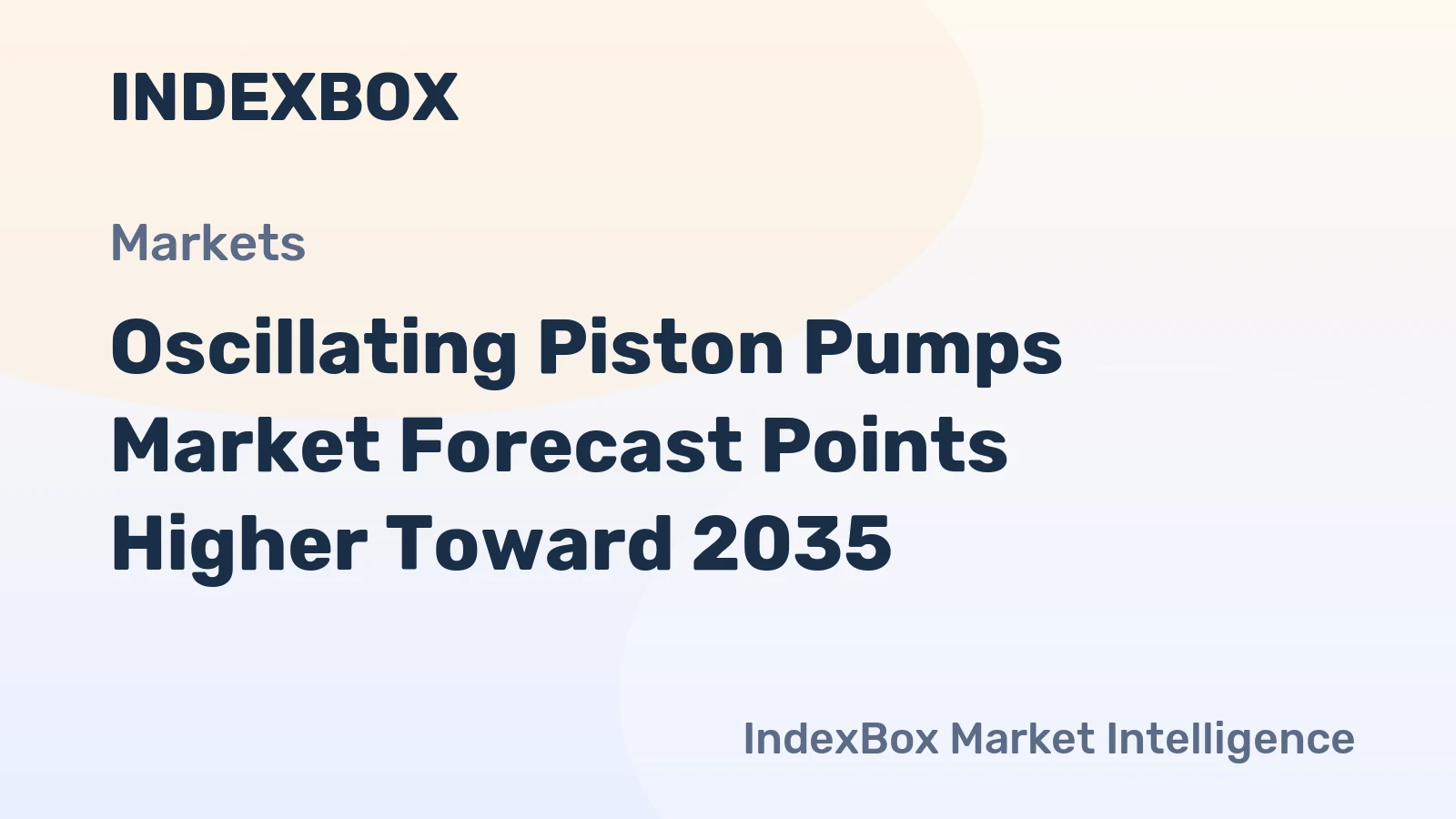 Oscillating Piston Pumps Market Forecast Points Higher Toward 2035, Driven by Precision Fluid Handling Demand in Chemical and Food Sectors
