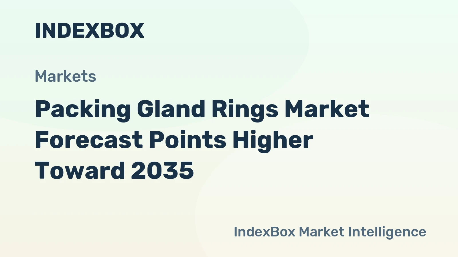 Packing Gland Rings Market Forecast Points Higher Toward 2035, Driven by Replacement Cycles in Industrial Automation