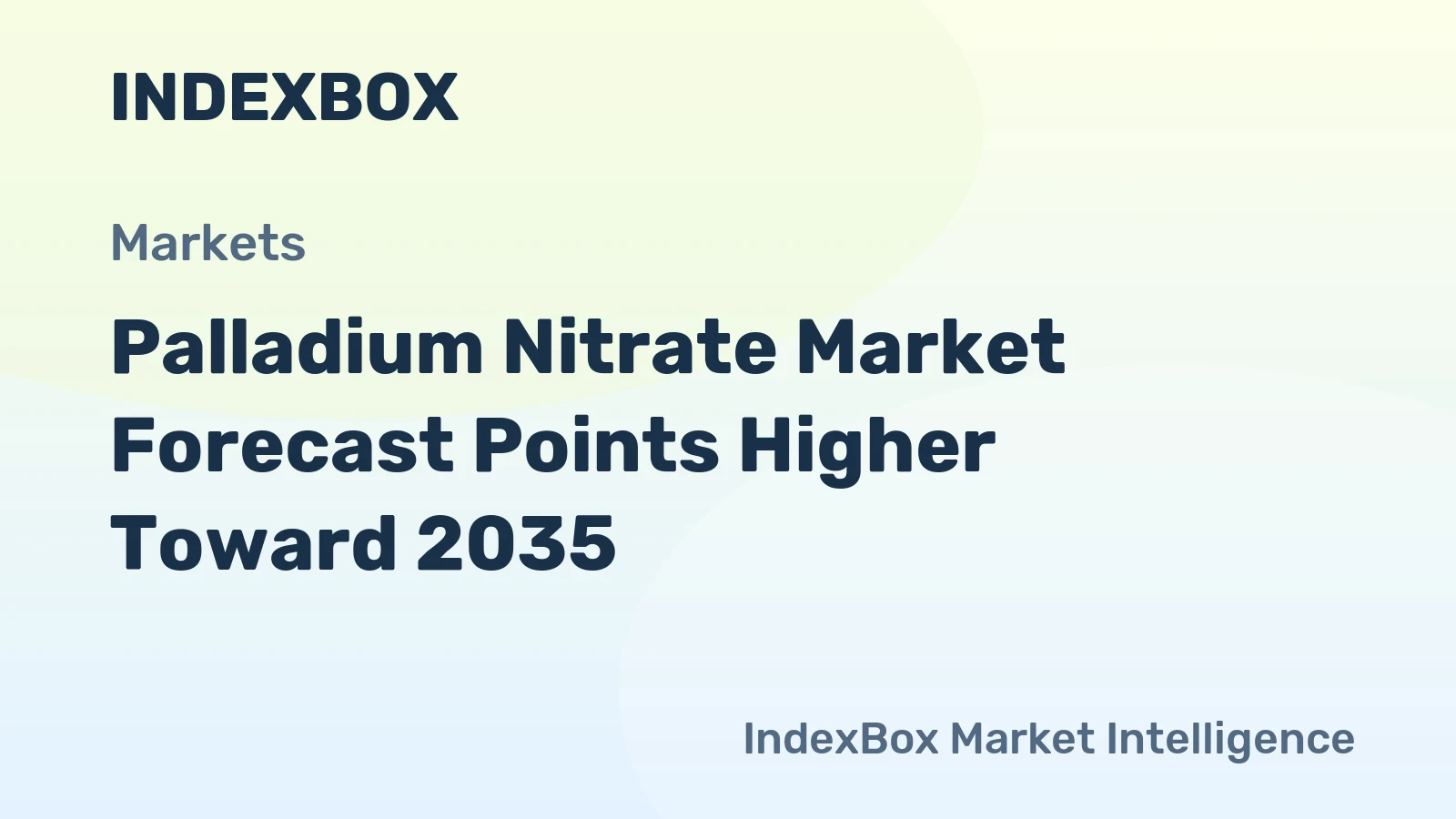 Palladium Nitrate Market Forecast Points Higher Toward 2035, Driven by MLCC Miniaturization and Semiconductor Plating Demand