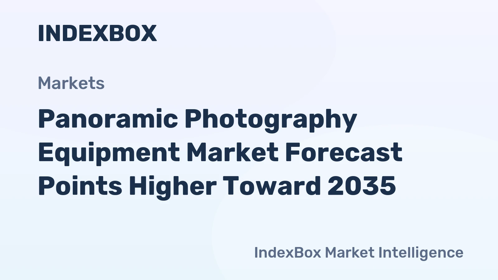 Panoramic Photography Equipment Market Forecast Points Higher Toward 2035, Driven by Industrial Automation and Immersive Imaging Demand