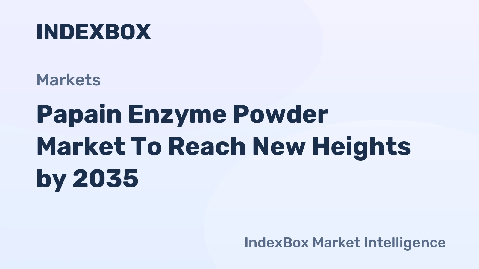 Papain Enzyme Powder Market to Reach New Heights by 2035, Driven by Clean-Label Food Demand and Pharmaceutical Expansion