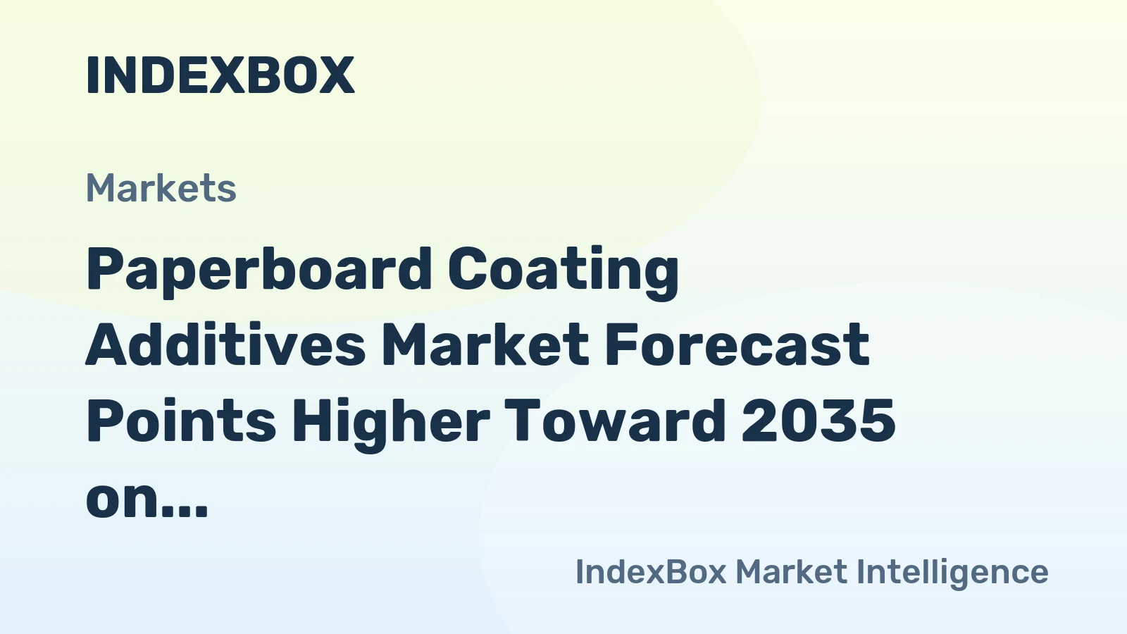 Paperboard Coating Additives Market Forecast Points Higher Toward 2035 on E-Commerce and Food-Safety Demands