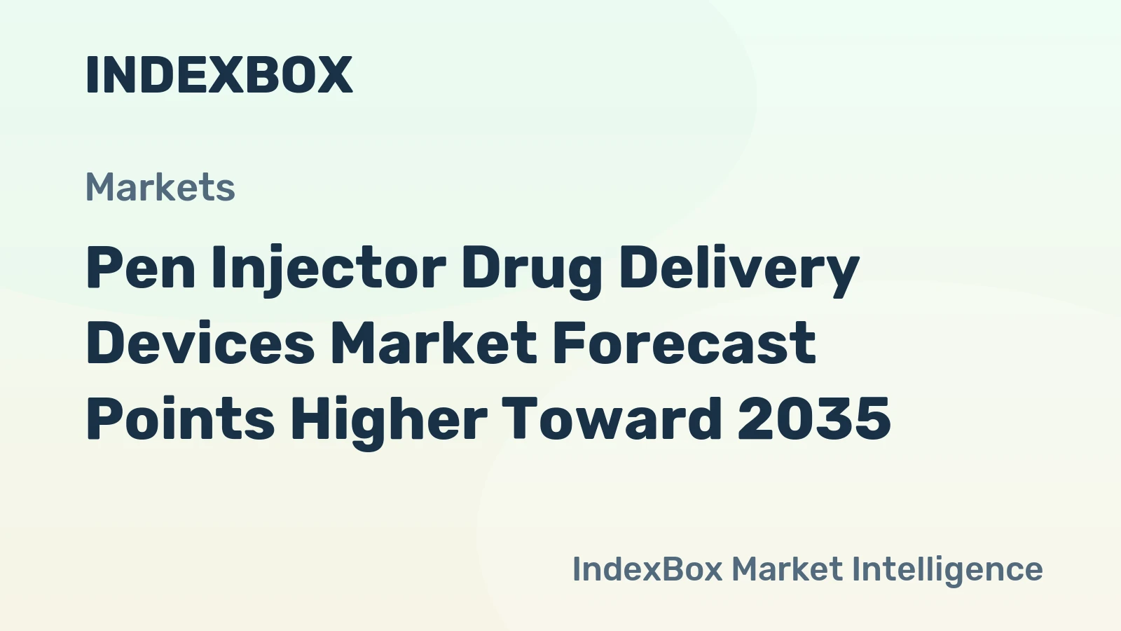 Pen Injector Drug Delivery Devices Market Forecast Points Higher Toward 2035, Driven by Biologic Self-Administration Shift
