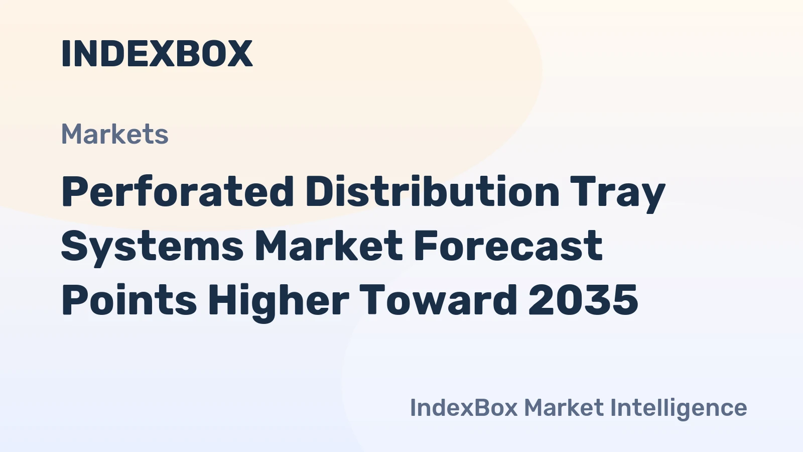 Perforated Distribution Tray Systems Market Forecast Points Higher Toward 2035, Driven by Biopharma Capacity Expansions