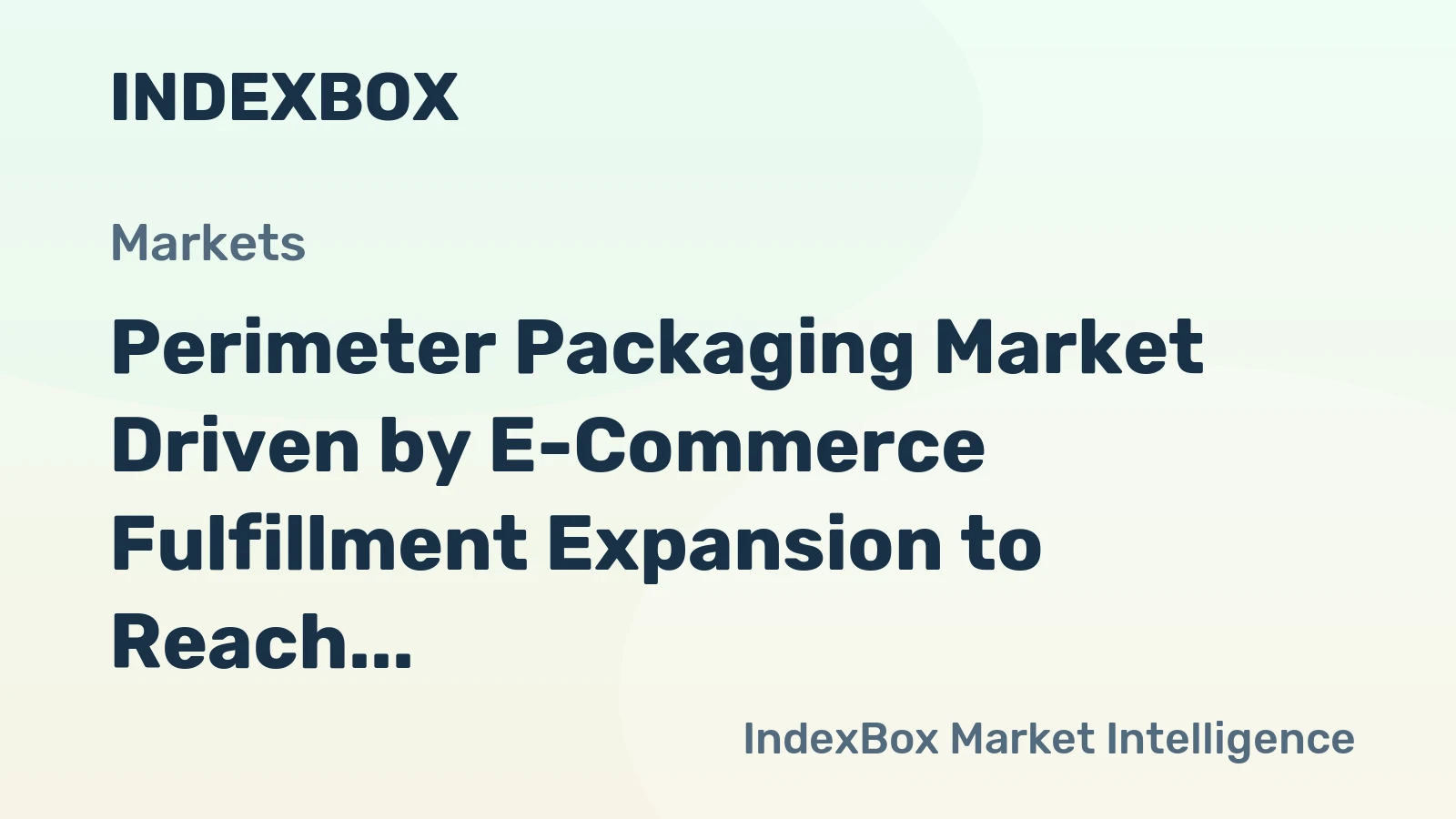 Perimeter Packaging Market Driven by E-Commerce Fulfillment Expansion to Reach New Heights by 2035