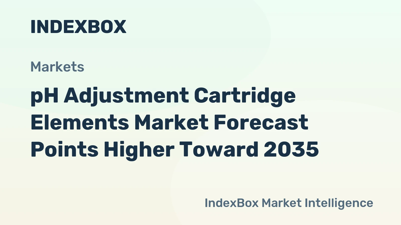 pH Adjustment Cartridge Elements Market Forecast Points Higher Toward 2035, Driven by Semiconductor Fab Expansion