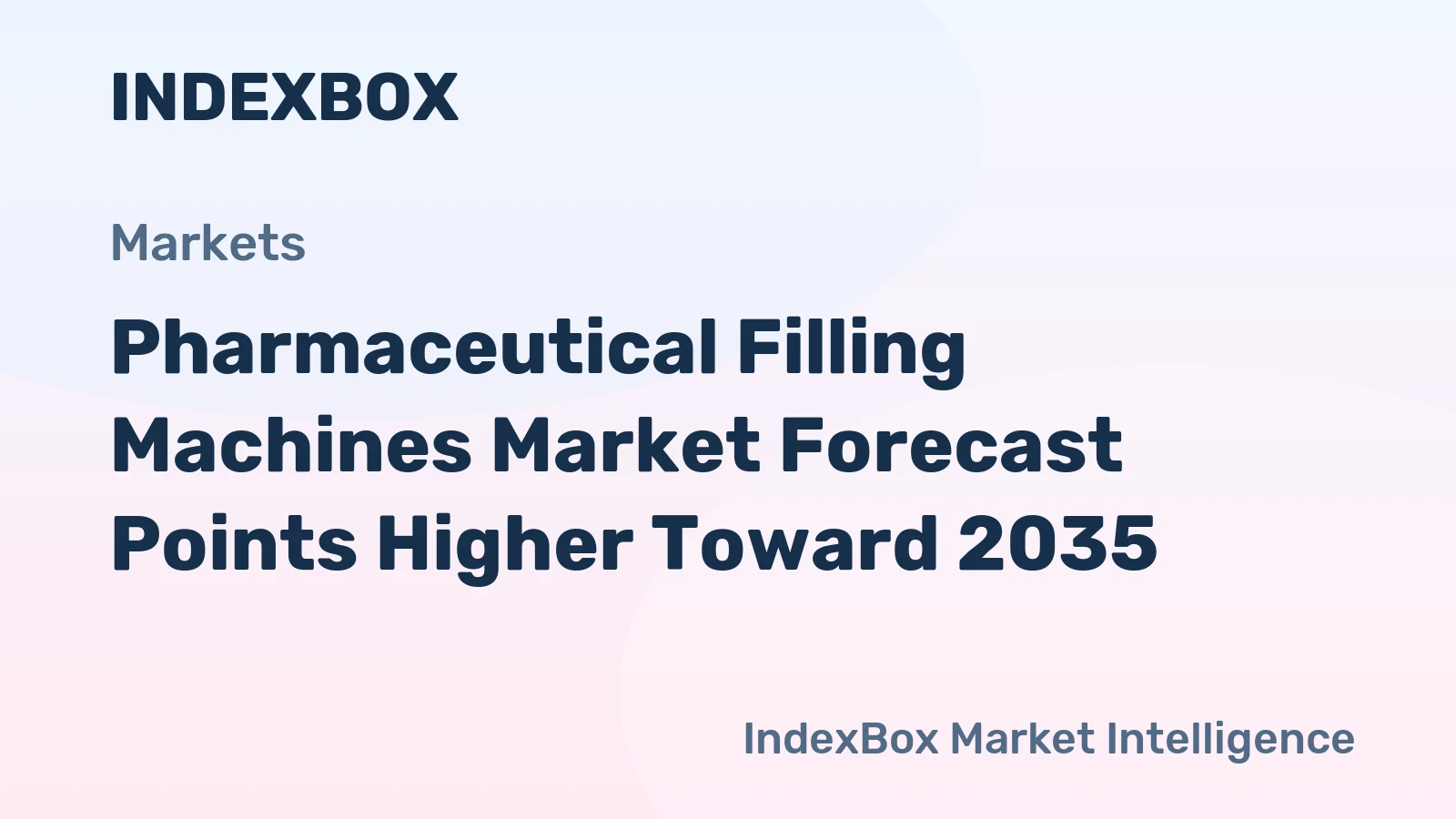 Pharmaceutical Filling Machines Market Forecast Points Higher Toward 2035, Driven by Biologics Expansion and Aseptic Automation Demands