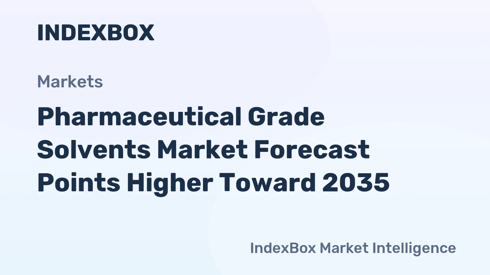 Pharmaceutical Grade Solvents Market Forecast Points Higher Toward 2035, Driven by Expanding Biopharma Pipeline