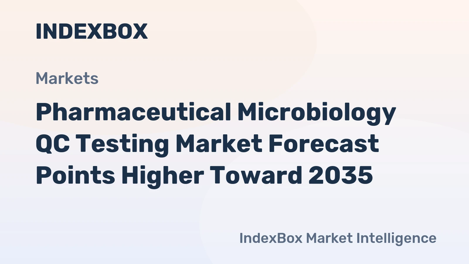 Pharmaceutical Microbiology QC Testing Market Forecast Points Higher Toward 2035, Driven by Biologic Complexity and Regulatory Stringency