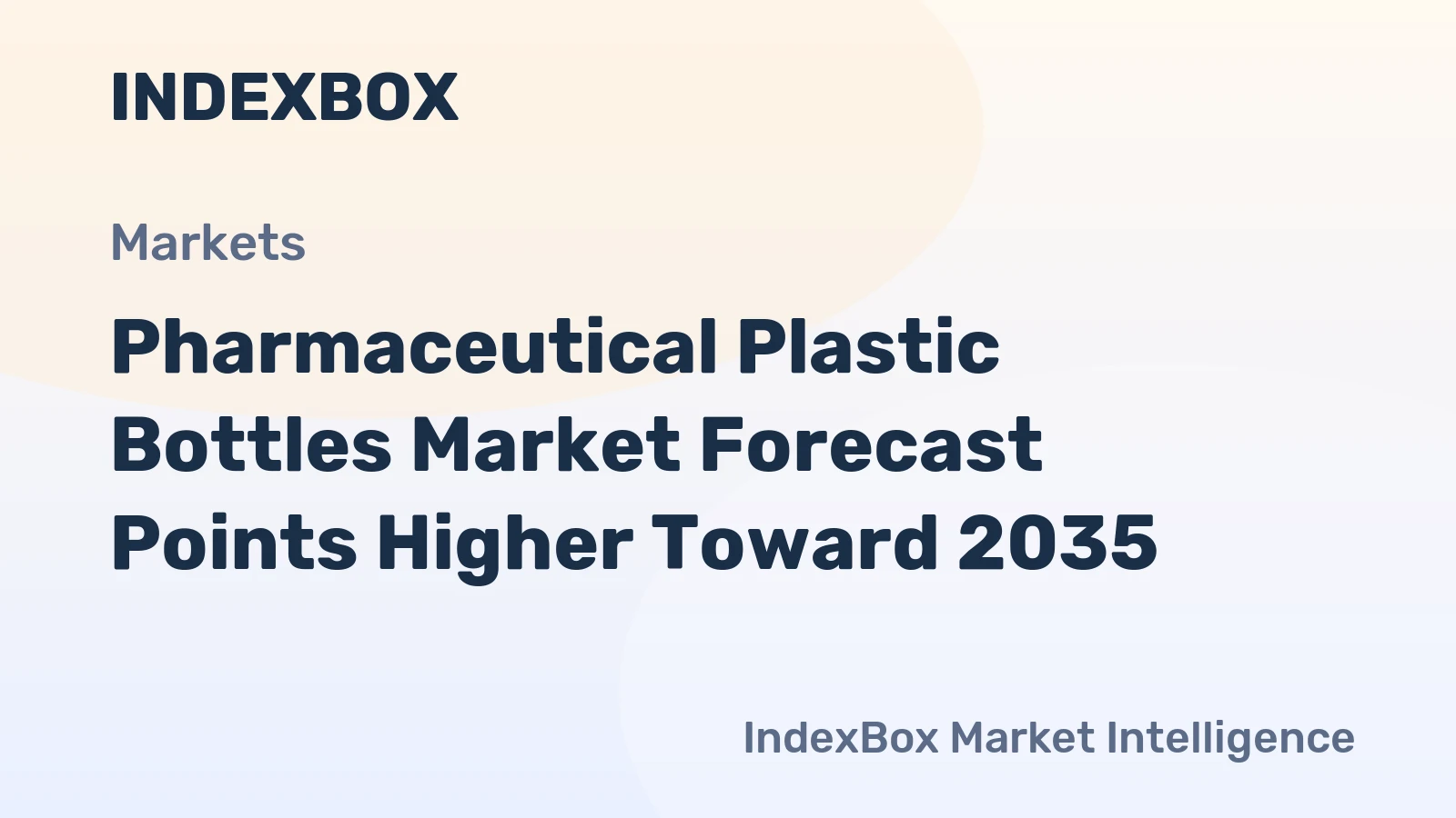 Pharmaceutical Plastic Bottles Market Forecast Points Higher Toward 2035, Driven by Rising Chronic Disease Prevalence and Generic Drug Demand