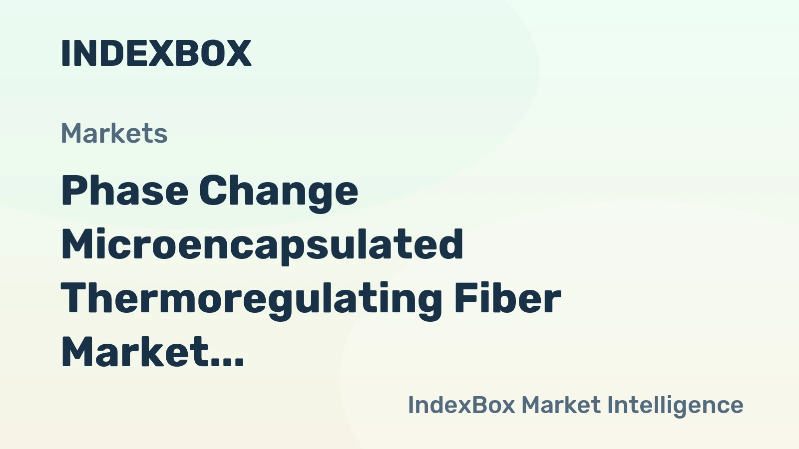 Phase Change Microencapsulated Thermoregulating Fiber Market Forecast Points Higher Toward 2035 on Demand for Smart Textiles