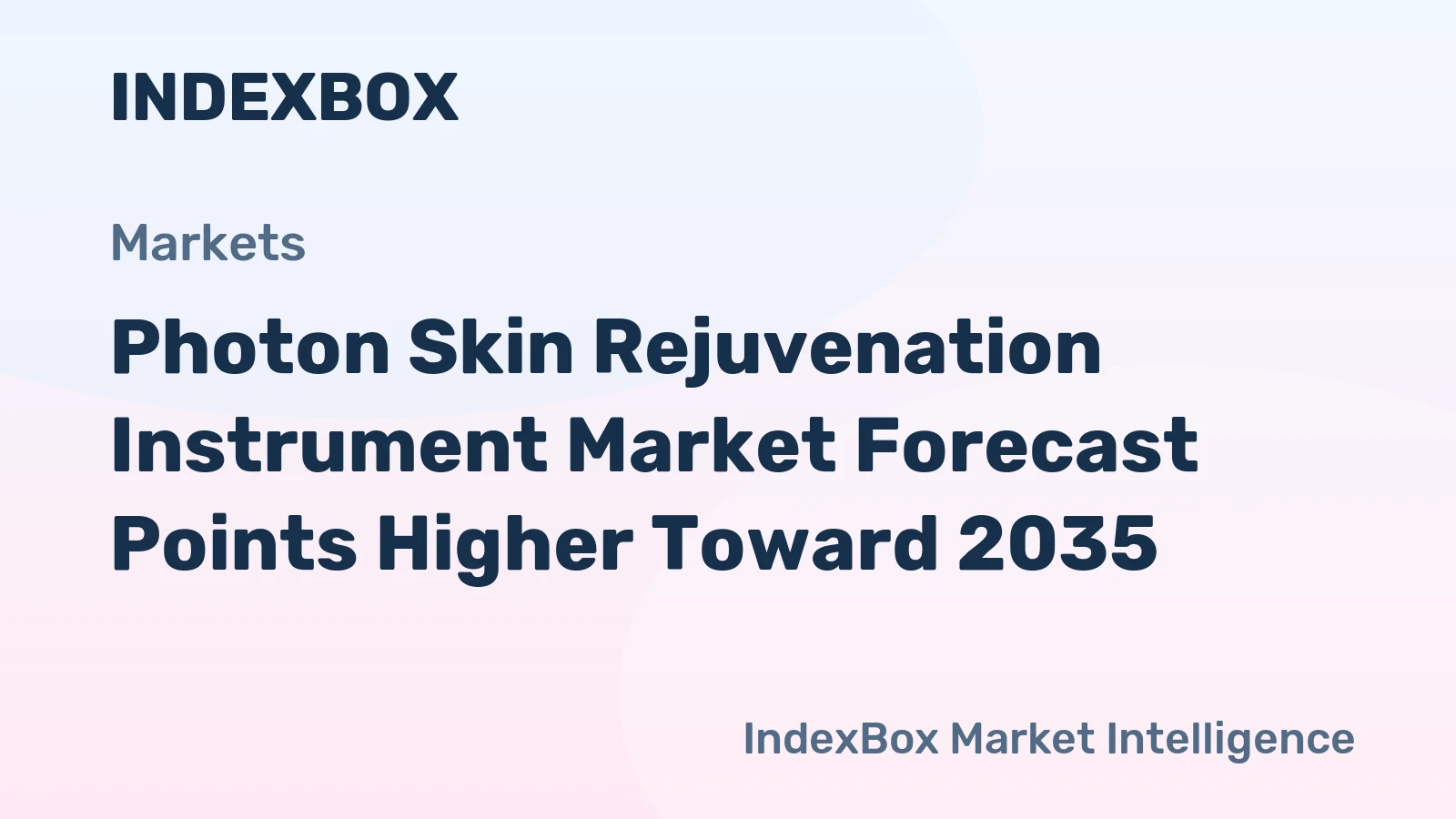 Photon Skin Rejuvenation Instrument Market Forecast Points Higher Toward 2035, Driven by Clinical Adoption in Asia-Pacific