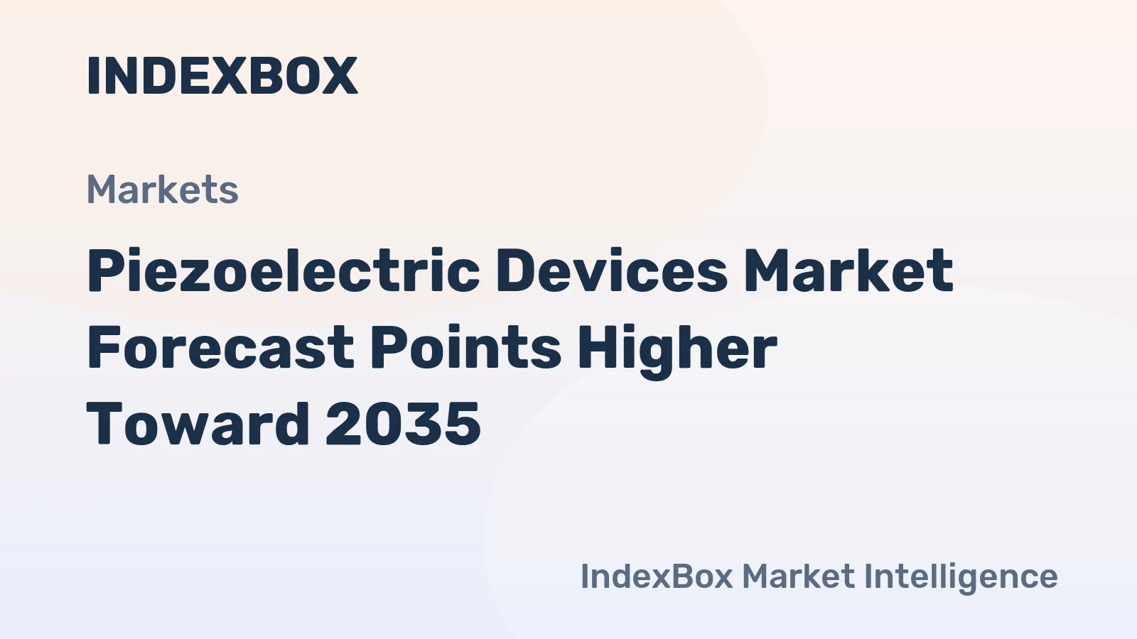 Piezoelectric Devices Market Forecast Points Higher Toward 2035, Driven by Miniaturization in Consumer Electronics and Industrial Automation