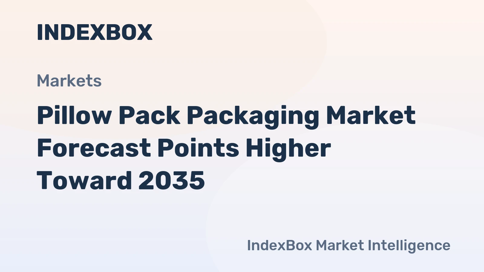Pillow Pack Packaging Market Forecast Points Higher Toward 2035, Driven by E-Commerce and Sustainability Demands