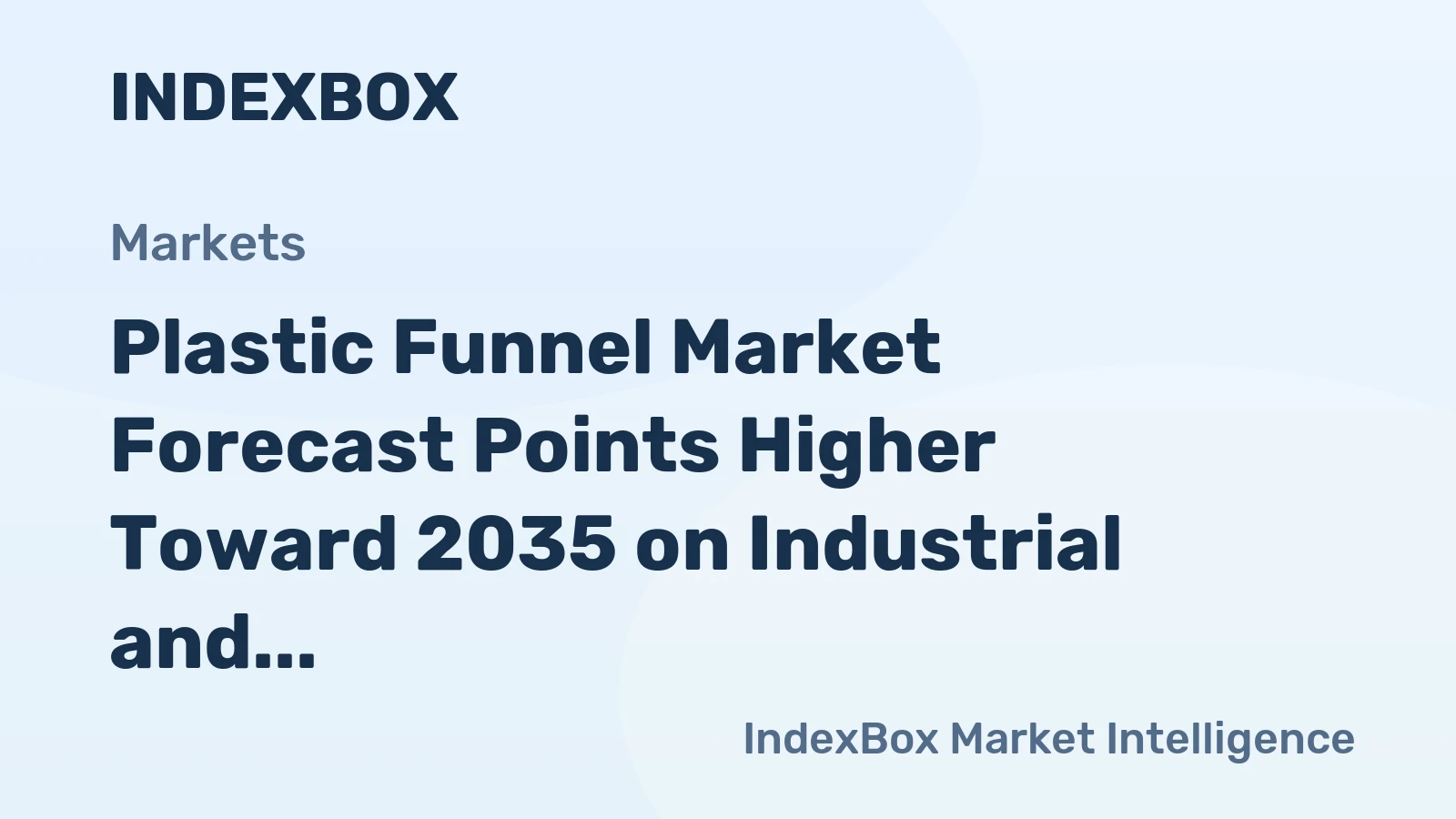 Plastic Funnel Market Forecast Points Higher Toward 2035 on Industrial and Consumer Demand