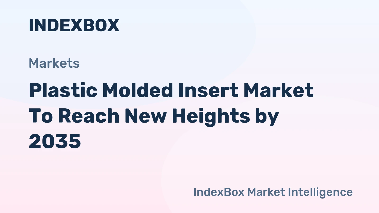 Plastic Molded Insert Market to Reach New Heights by 2035, Driven by Lightweighting in Automotive and Electronics Assembly