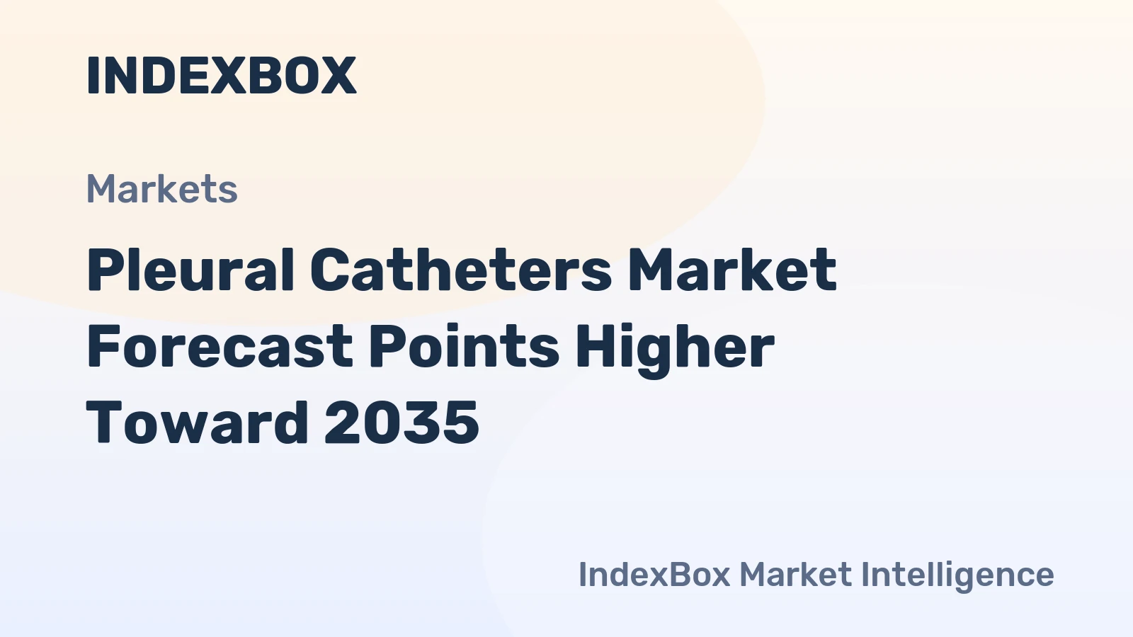 Pleural Catheters Market Forecast Points Higher Toward 2035, Driven by Rising Cancer Incidence and Outpatient Care Expansion
