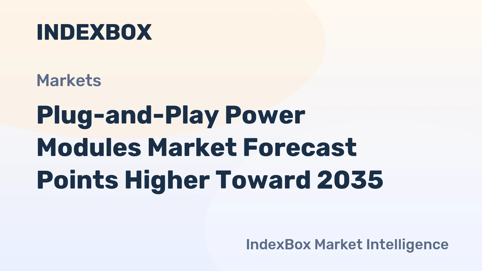Plug-and-Play Power Modules Market Forecast Points Higher Toward 2035, Driven by Data Center and Renewable Energy Demand