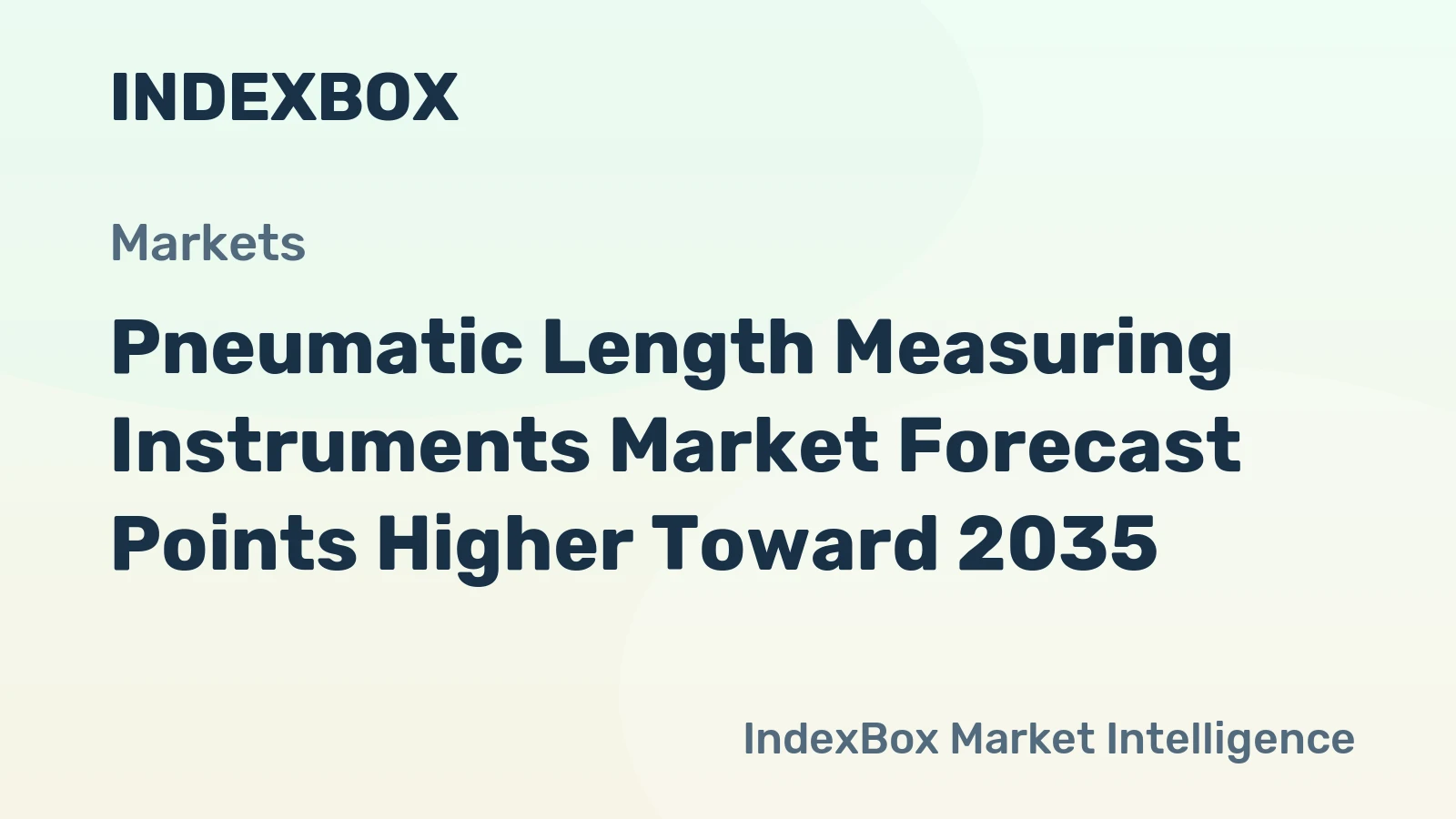 Pneumatic Length Measuring Instruments Market Forecast Points Higher Toward 2035, Driven by Quality-Control Automation in Precision Manufacturing
