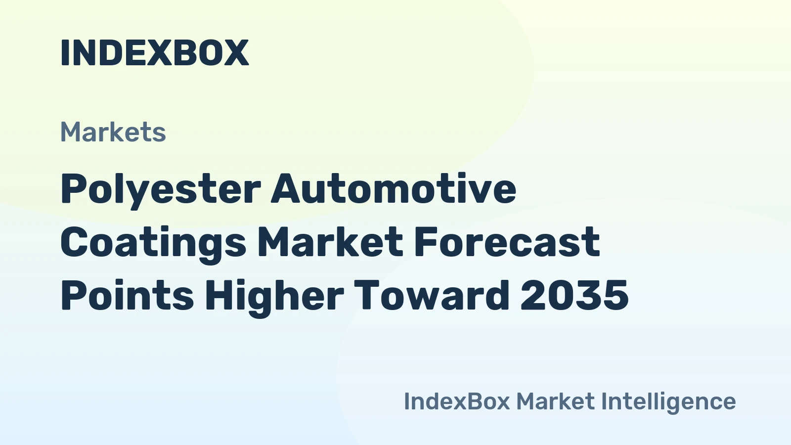 Polyester Automotive Coatings Market Forecast Points Higher Toward 2035, Driven by Expanding Vehicle Production and Refinish Demand