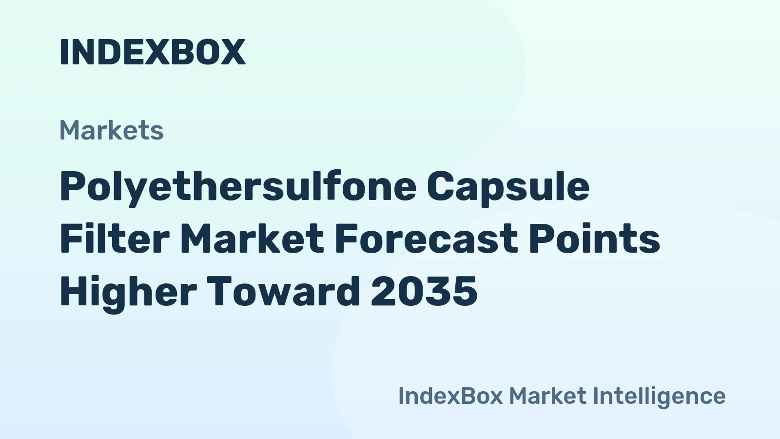 Polyethersulfone Capsule Filter Market Forecast Points Higher Toward 2035, Driven by Semiconductor Fab Expansion