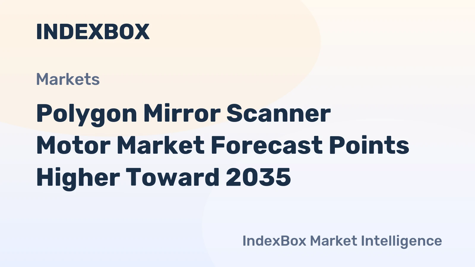 Polygon Mirror Scanner Motor Market Forecast Points Higher Toward 2035, Driven by Demand for High-Speed Precision in Industrial Automation