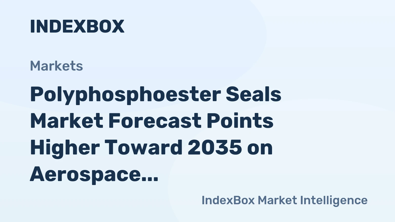 Polyphosphoester Seals Market Forecast Points Higher Toward 2035 on Aerospace and Medical Device Demand